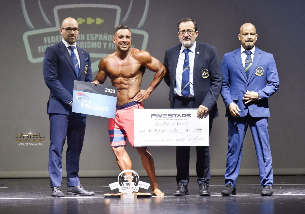 Tarjetas Elite Pro Card en la Copa Nacional – IFBB Spain